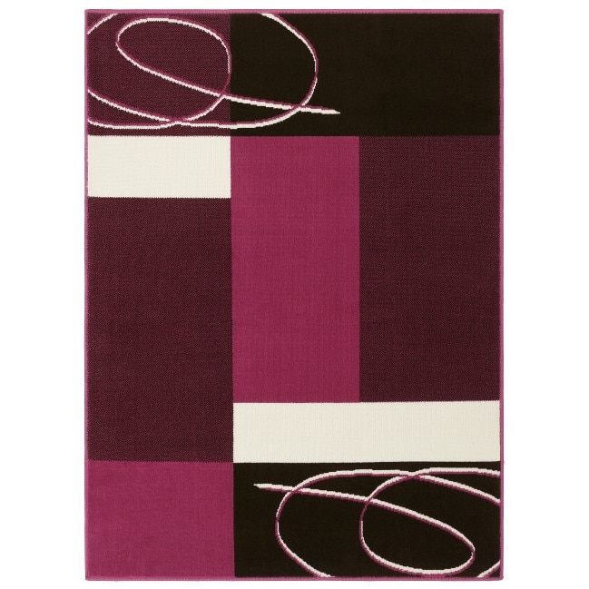 Covor modern roz 190x290 cm - eMAG.ro