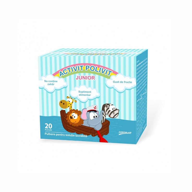 Activit polivit junior x 20 plic. - eMAG.ro