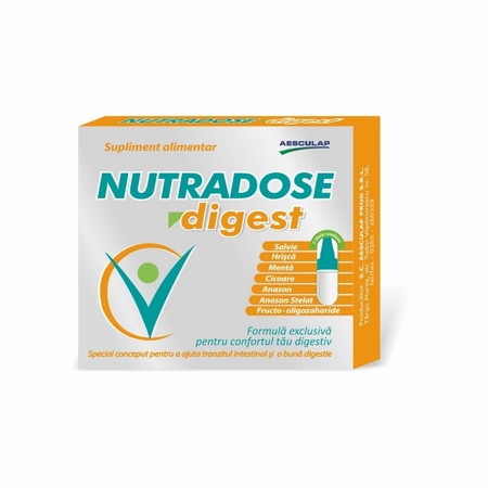 Nutradose digest x 7 fiole - eMAG.ro