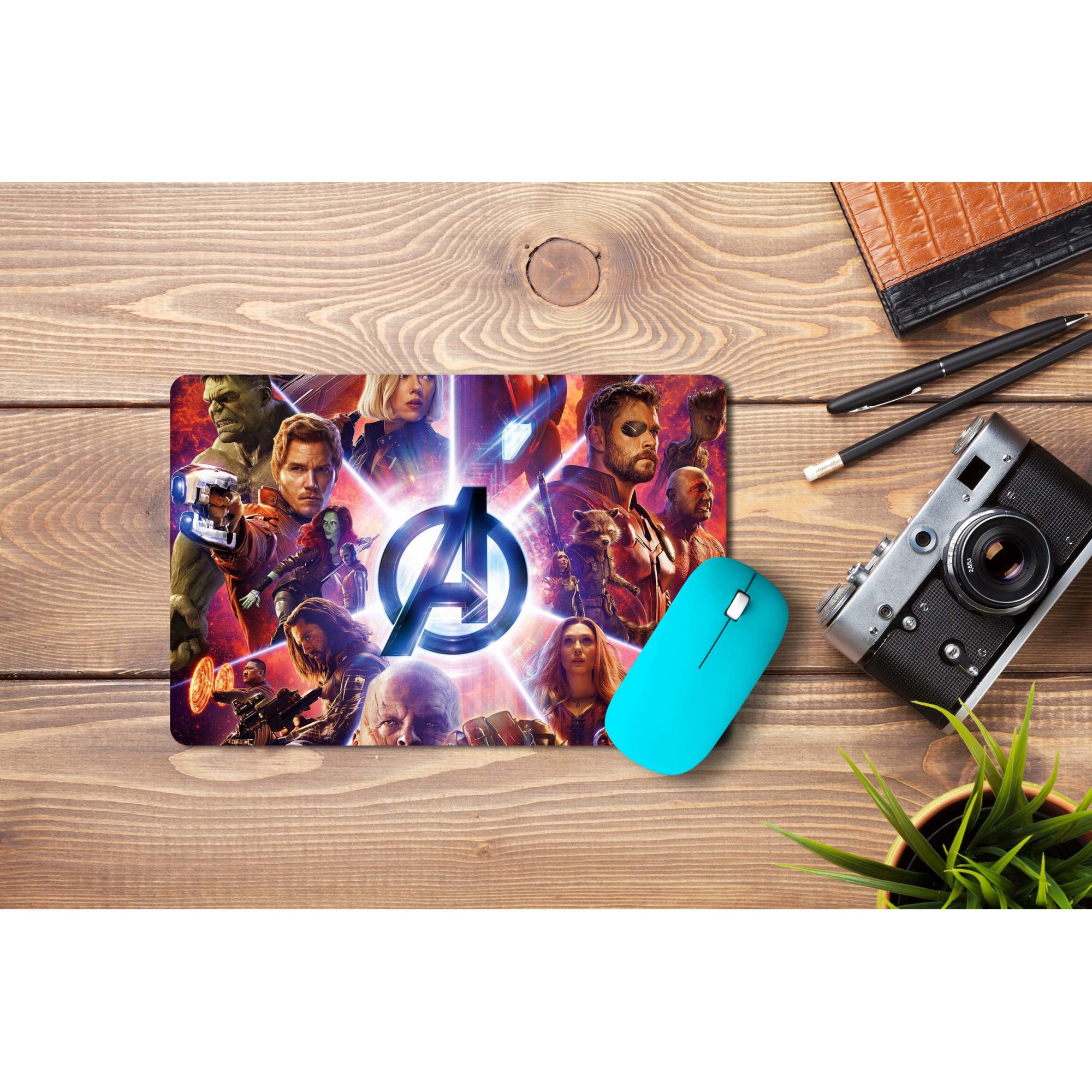Mousepad Avengers Infinity War Superheroes Marvel Comics - 21.5 x 27 x ...