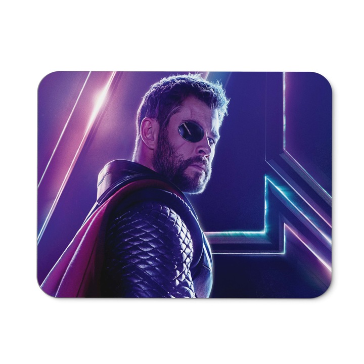 Mousepad Avengers Infinity War Chris Hemsworth Thor - 21.5 x 27 x 0.3cm ...
