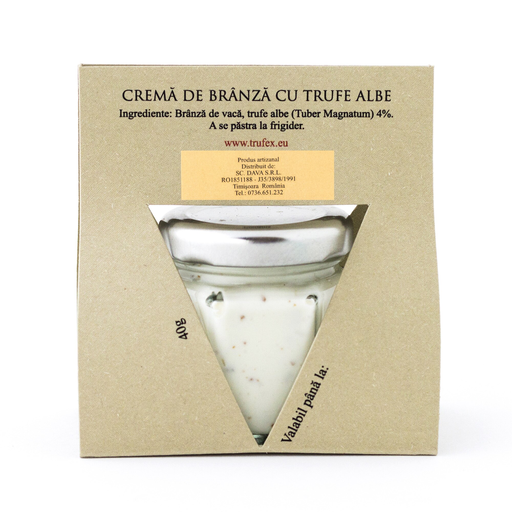 Crema de Branza cu Trufe Albe 40g Produs in Romania - eMAG.ro
