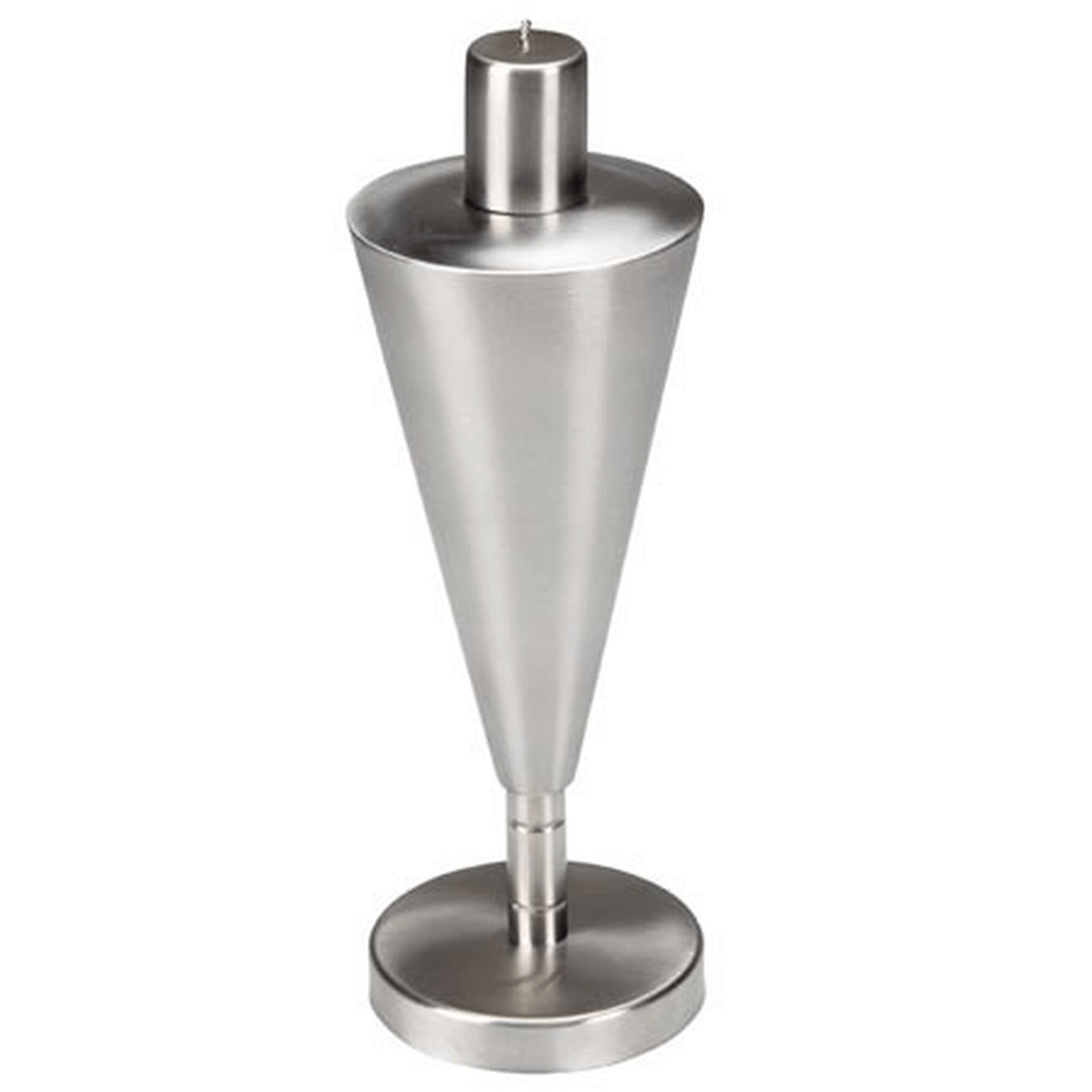Torta conica pentru gradina Toolland, cu ulei, inox, cu suport ...