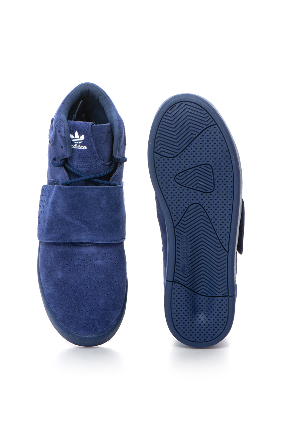Adidas ORIGINALS, Велурени спортни обувки, Индиго, 13 - eMAG.bg
