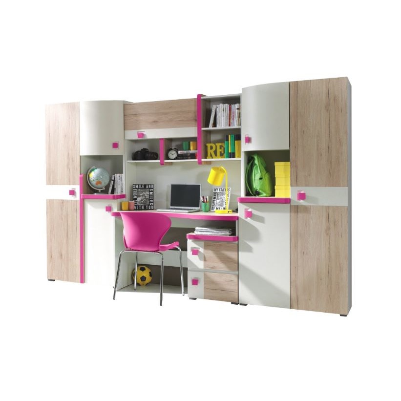 Dormitor COLORATO roz - eMAG.ro