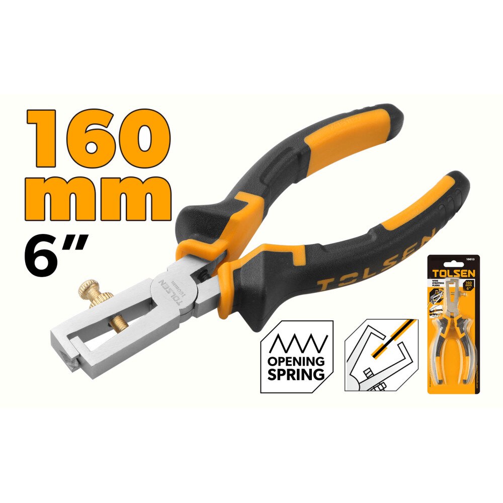 Cleste dezizolator 160 mm, Tolsen - eMAG.ro