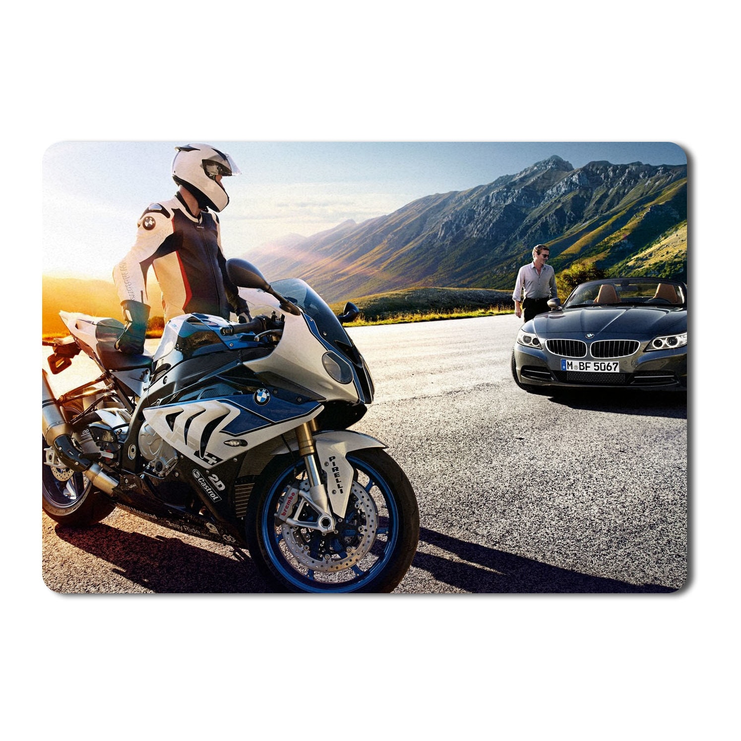 Mouse Pad Bmw Srr Racing Bmw Z - 21.5 x 27 x 0.3cm - eMAG.ro