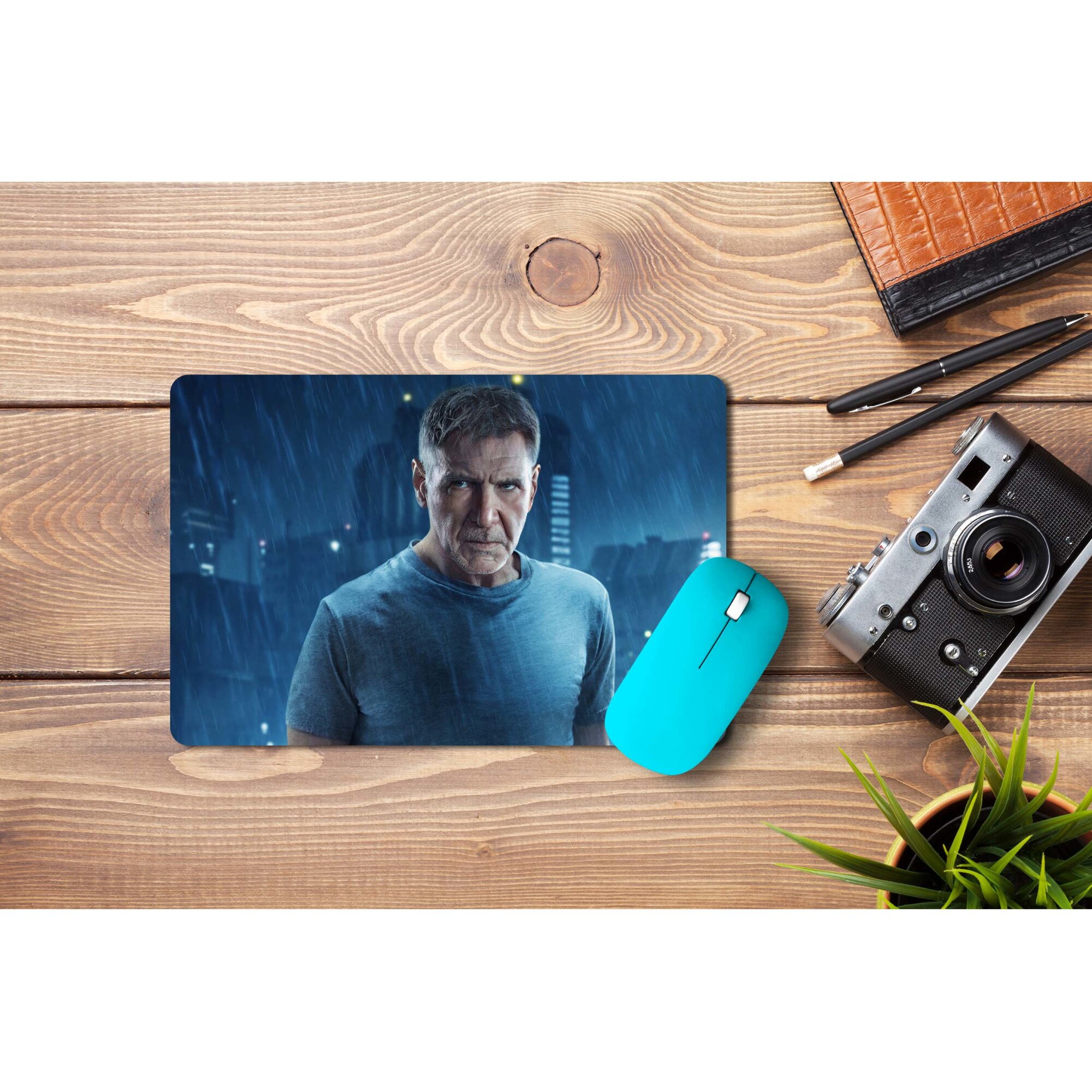 Mouse Pad Harrison Ford Blade Runner Rick Deckard - 21.5 x 27 x 0.3cm ...