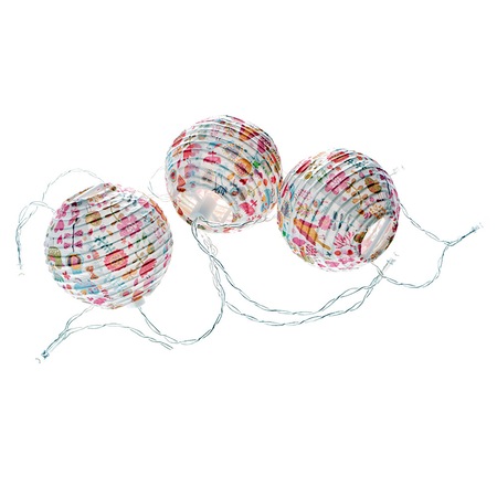 Ghirlanda luminoasa, lampioane ornamentale cu led, set de 10, ghirlanda ...