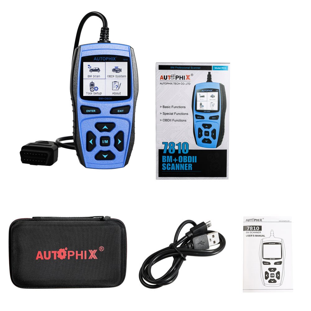 Tester auto dedicat BMW, Mini Cooper, Rolls-Royce 7810 si diagnoza OBD2 ...