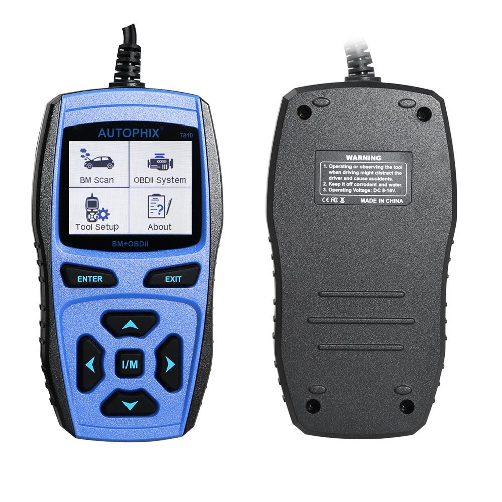 Tester auto dedicat BMW, Mini Cooper, Rolls-Royce 7810 si diagnoza OBD2 ...