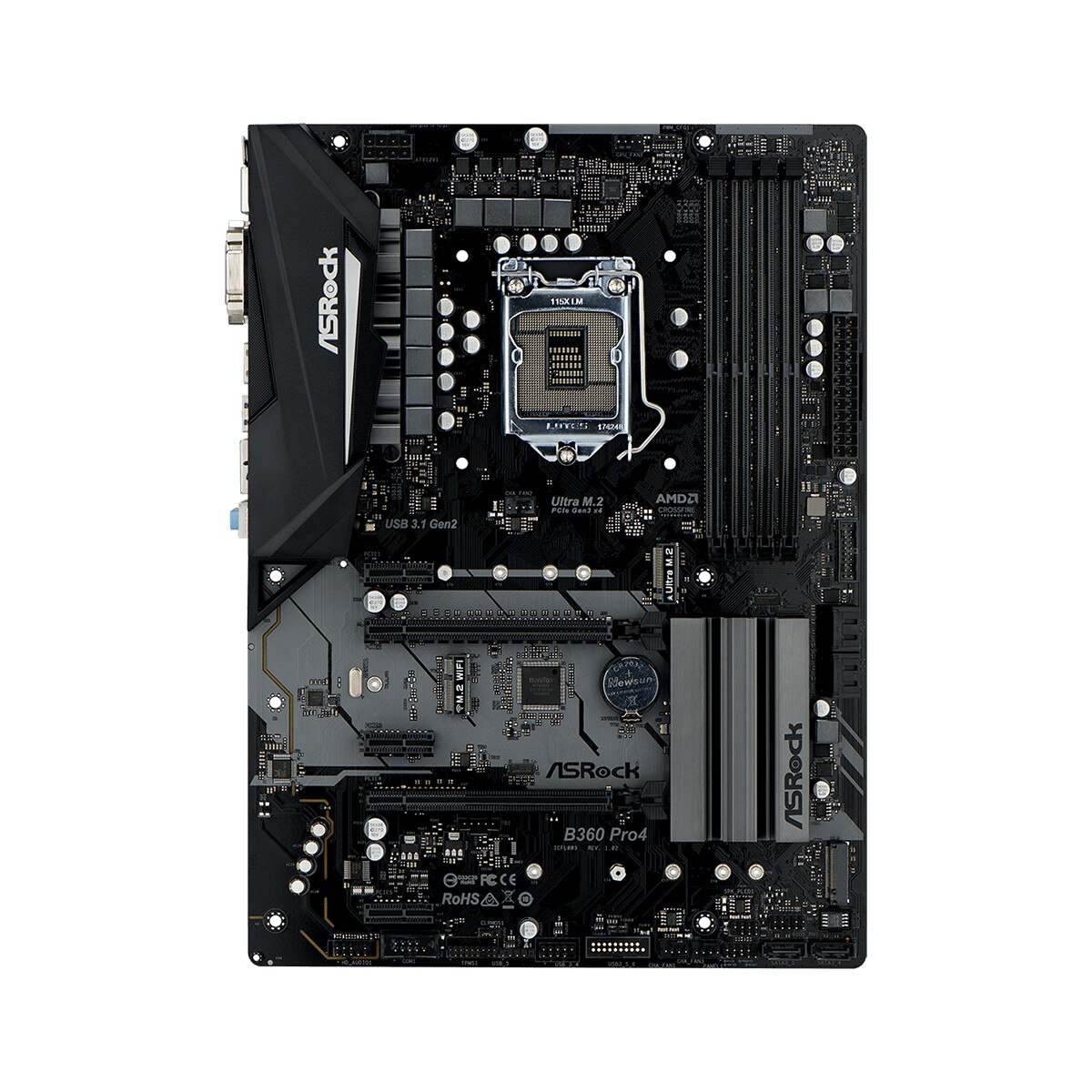Дънна платка ASROCK B360 PRO4 B360 PRO4 / B360 PRO4 EoL - eMAG.bg