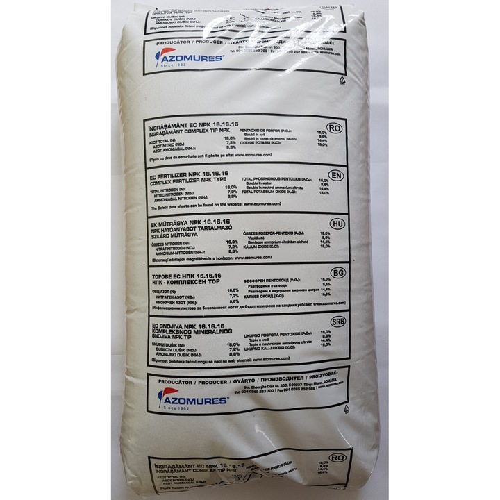 Ingrasamant mineral universal complex 50kg, 2.500 m² - eMAG.ro
