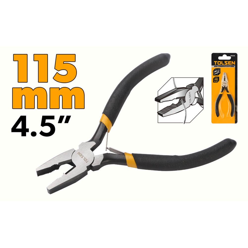 Mini-cleste combinat 115 mm, Tolsen - eMAG.ro