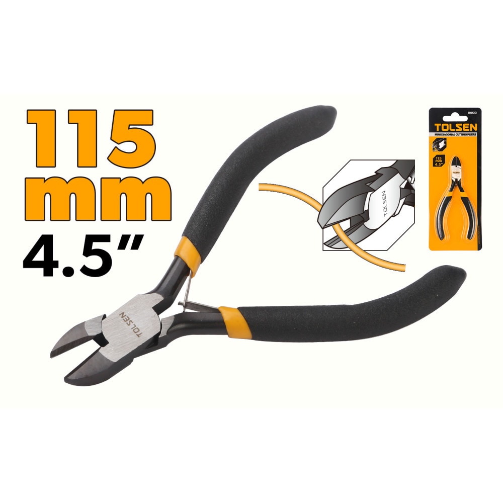 Mini-cleste taietor 115 mm, Tolsen - eMAG.ro