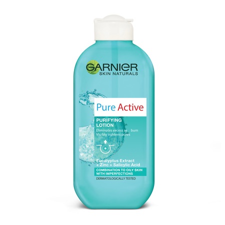 Почистващ лосион за лице Garnier Skin Naturals Pure Active, За ...