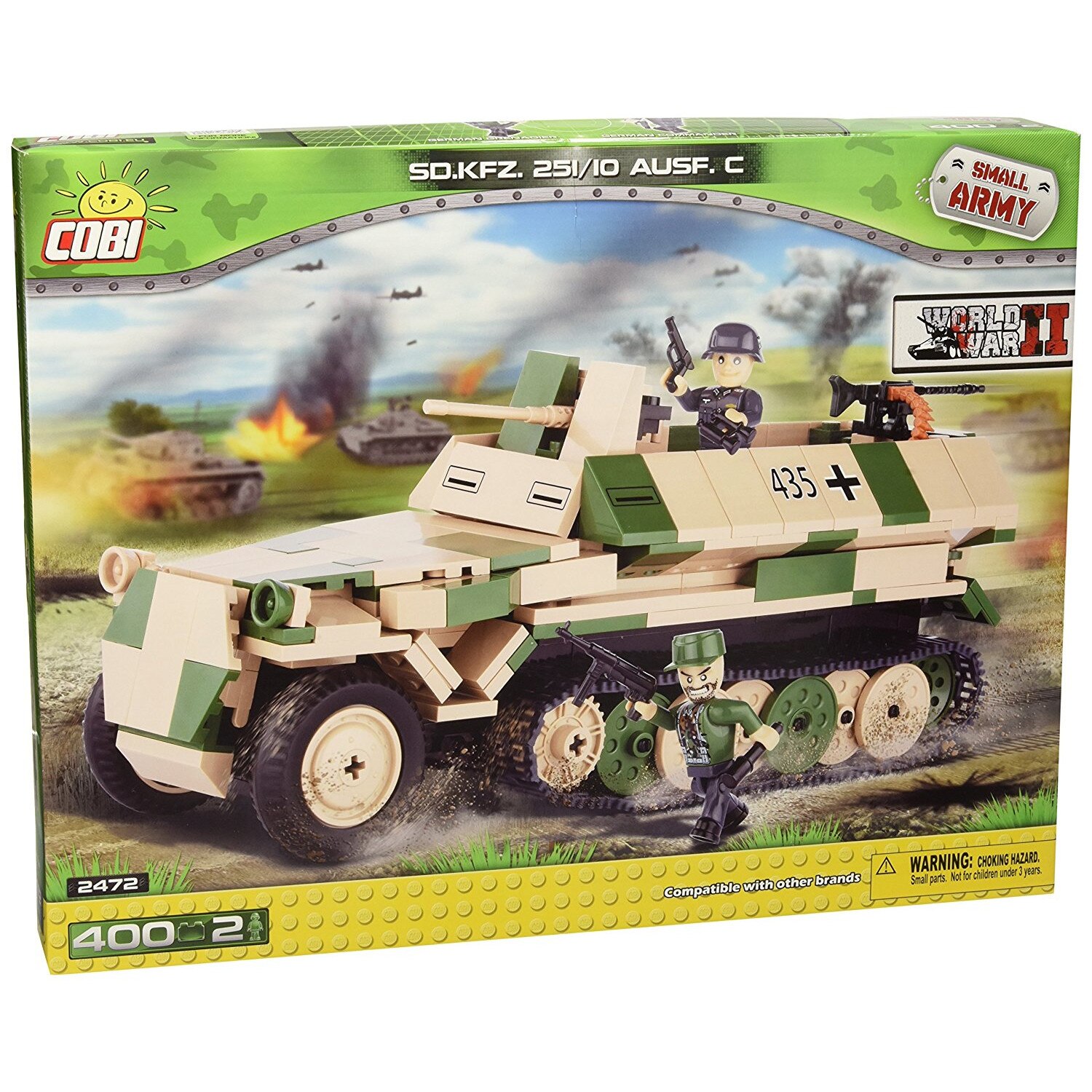 Cobi Small Army World War II, Sd.Kfz.251/10 Ausf.C 2472 - eMAG.hu