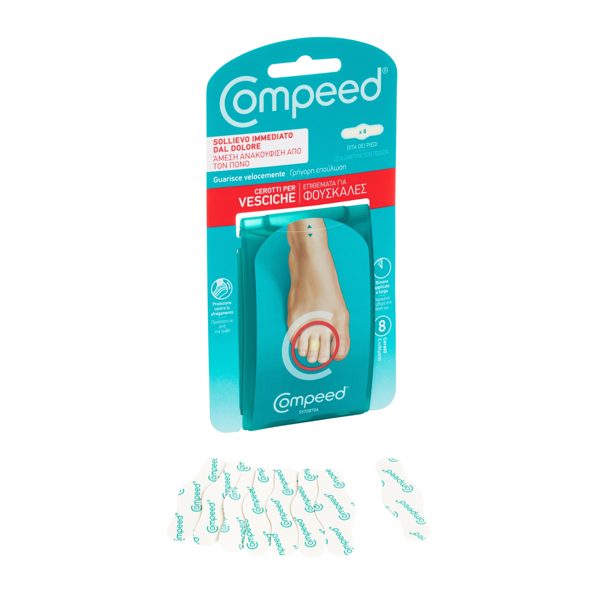 Plasture basici pentru degete Compeed Blister Unisex, 6 buc - eMAG.ro