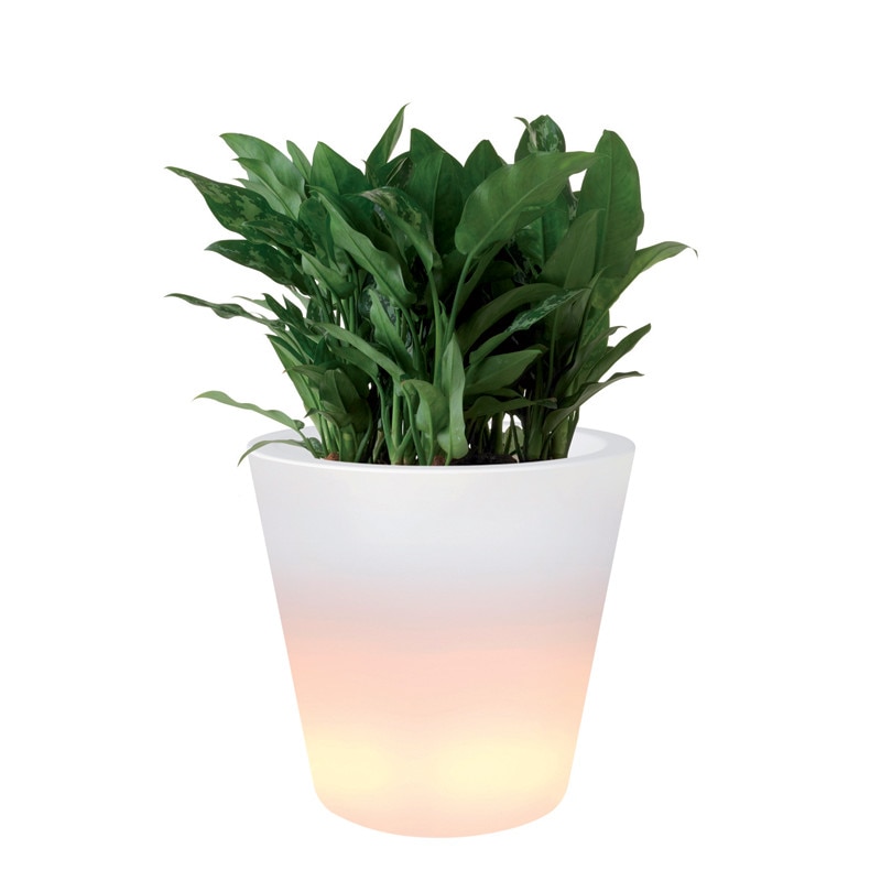 Ghiveci premium pentru interior sau exterior Pure straight LED light 45 ...