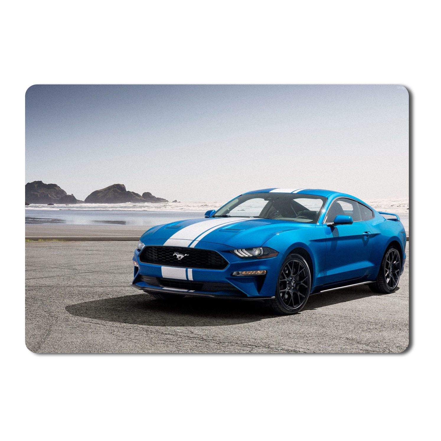 Mouse Pad Ford Mustangmuscle Car Blue Cars - 21.5 x 27 x 0.3cm - eMAG.ro