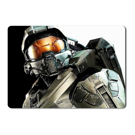 Mouse Pad Game Art Halo Master Chief Artwork Digital - 21.5 x 27 x 0 ...