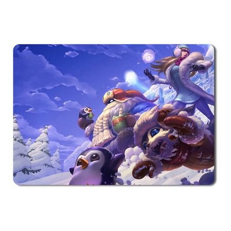 Mouse Pad Snow Daysyndra Bard Gnar Splash League Of Legends Game Lol ...
