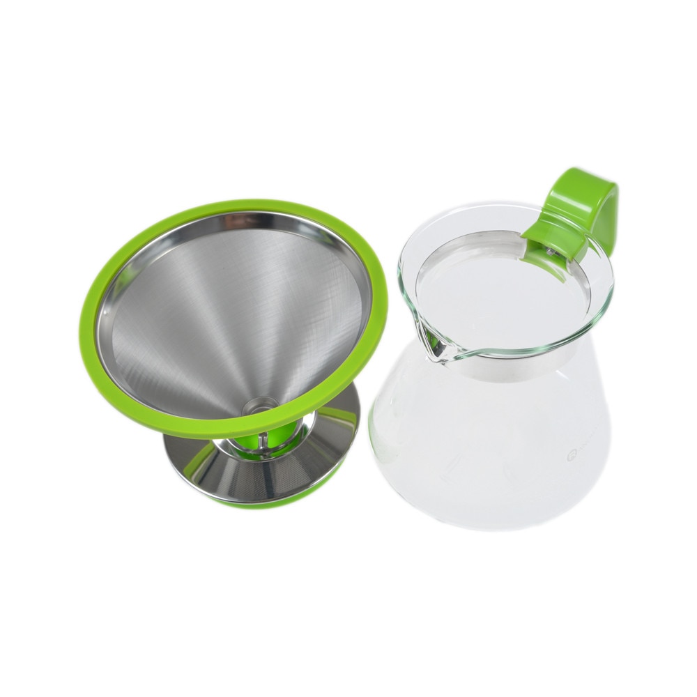 Cafetiera, filtru de cafea prin picurare stil barista cu filtru dublu ...