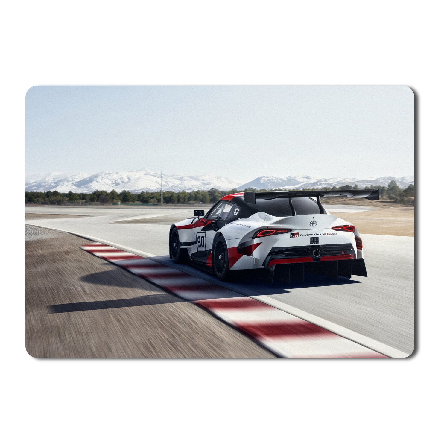 Mouse Pad Toyota Gr Supra Racing Conceptgeneva Motor Show 003 - 21.5 x ...