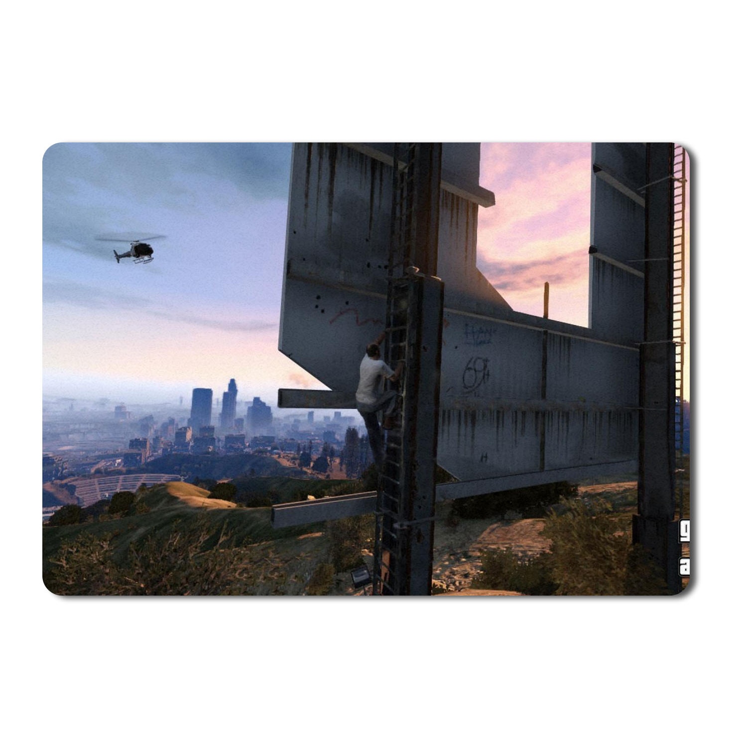 Mouse Pad Video Games Gta V - 21.5 x 27 x 0.3cm - eMAG.ro