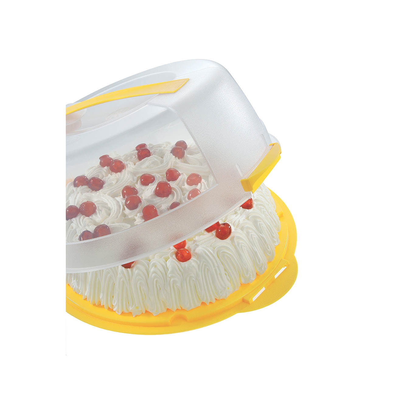 Tava de tort cu capac Tontarelli Tiramisu, 30 cm, galben - eMAG.ro