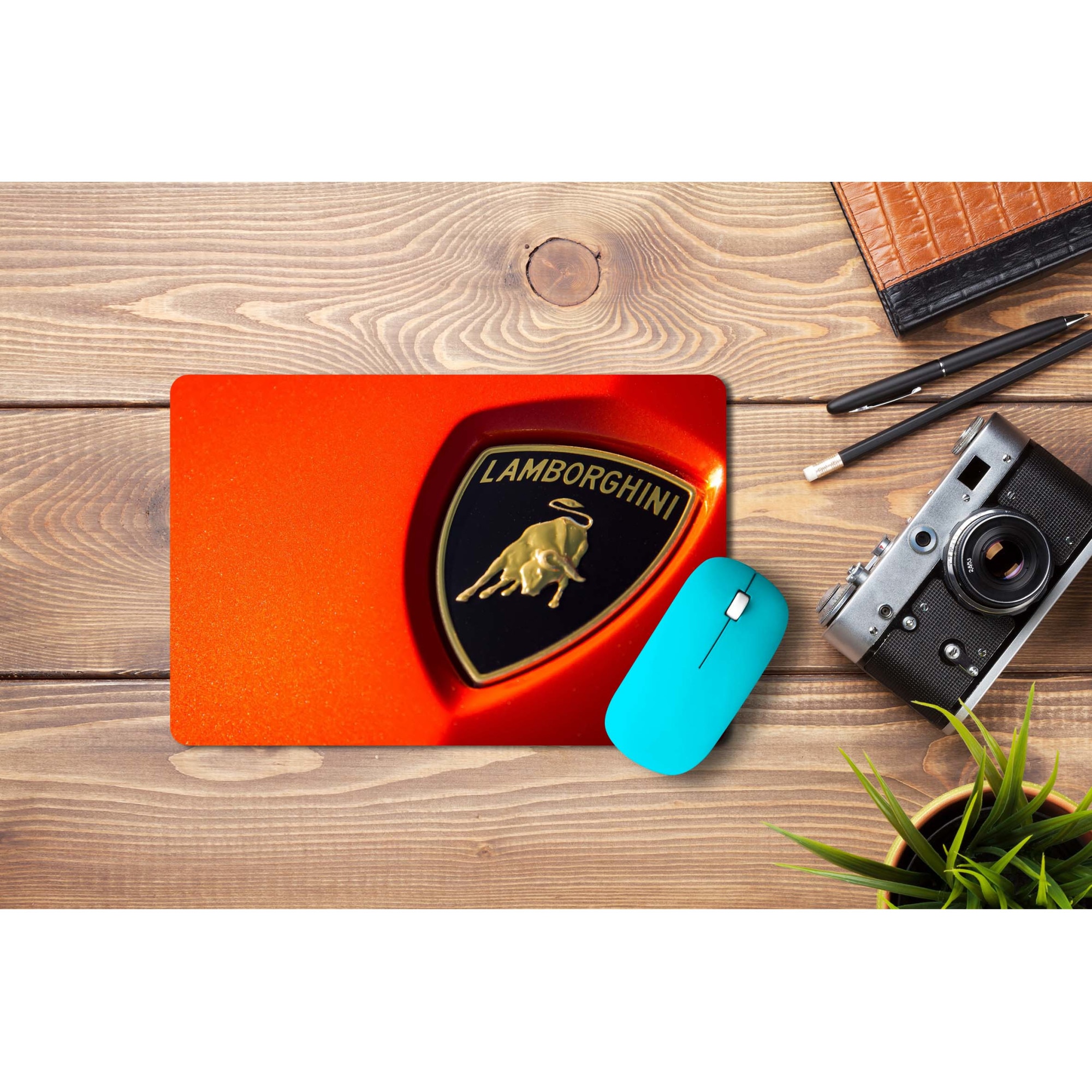 Mouse Pad Lamborghini Logo Hd K - 21.5 x 27 x 0.3cm - eMAG.ro