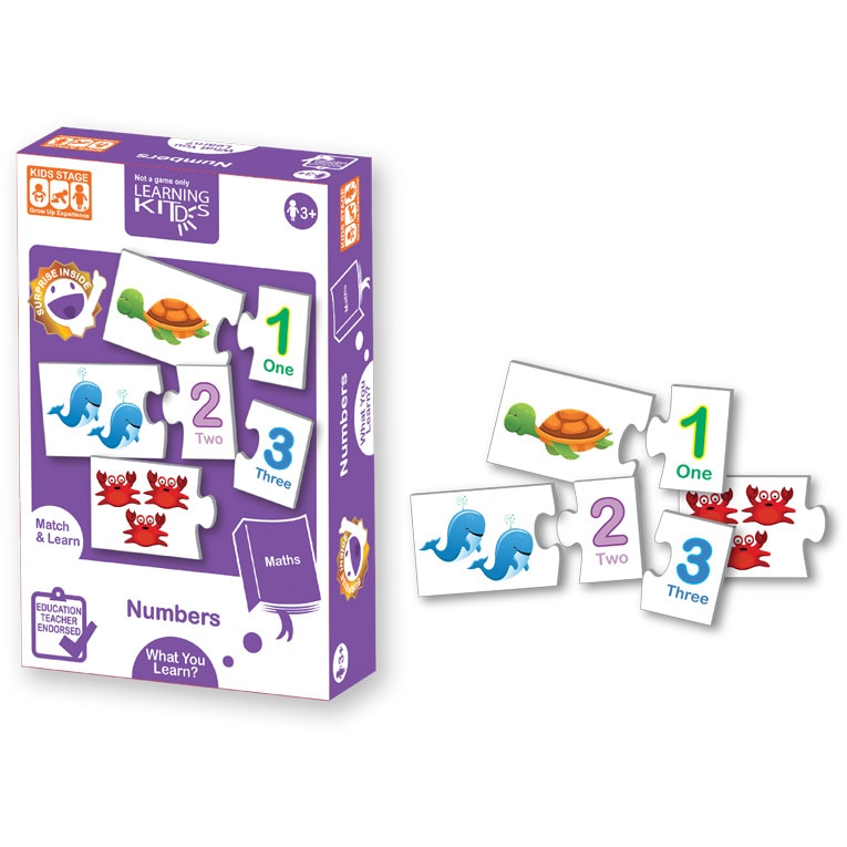 Puzzle matematic LEARNING KITDS - Numerele - eMAG.ro