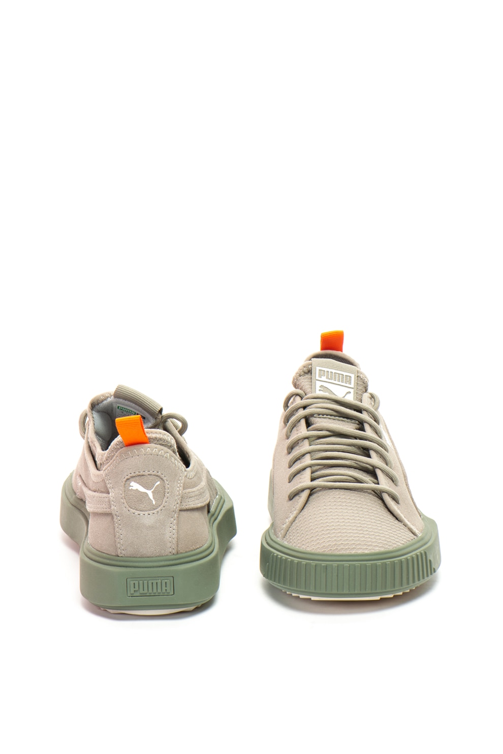 Puma, Спортни обувки Breaker Mesh Fight Or Flight без закопчаване, Сив ...