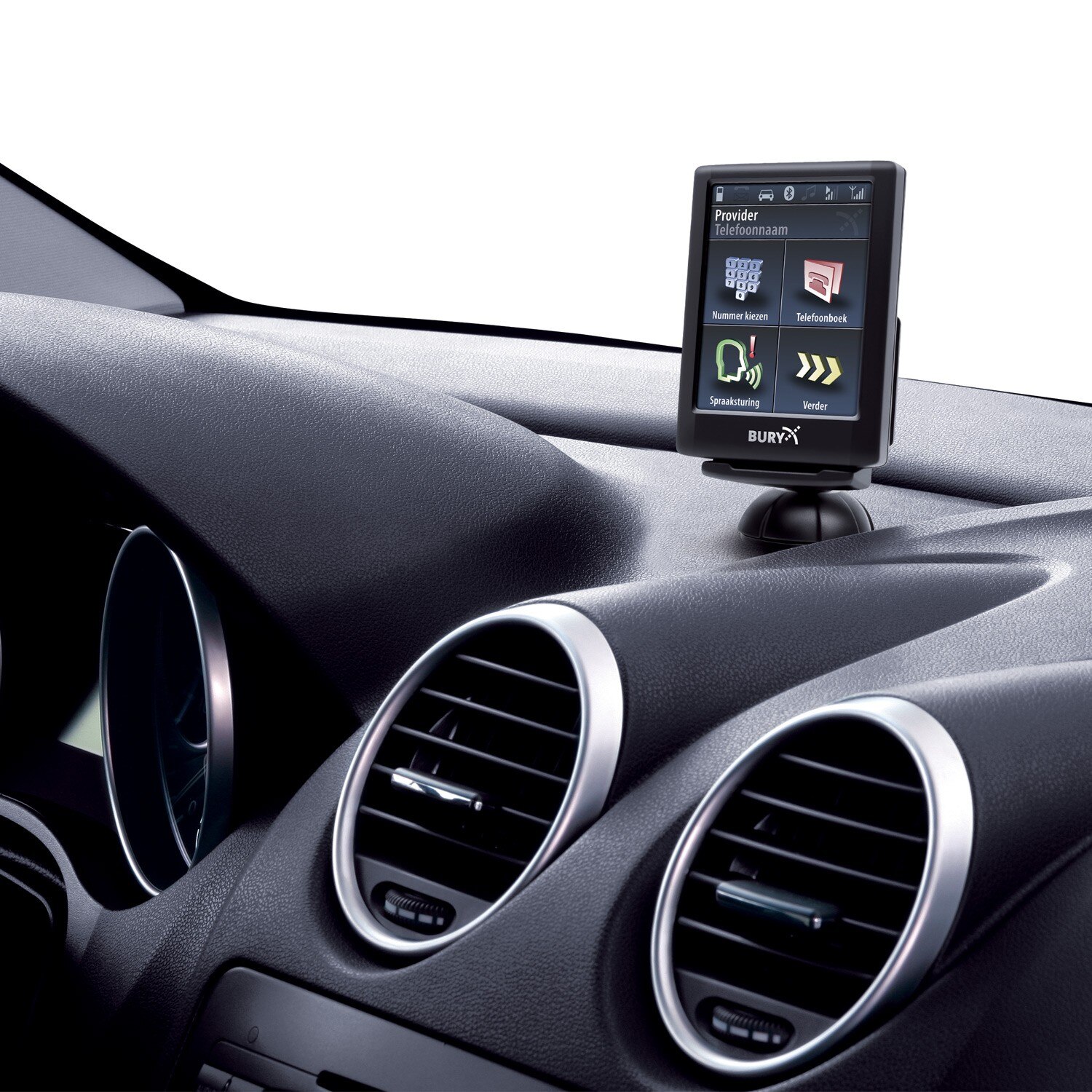 Car Bury CC 9068 cu bluetooth si comenzi vocale, ecran touchscreen ...