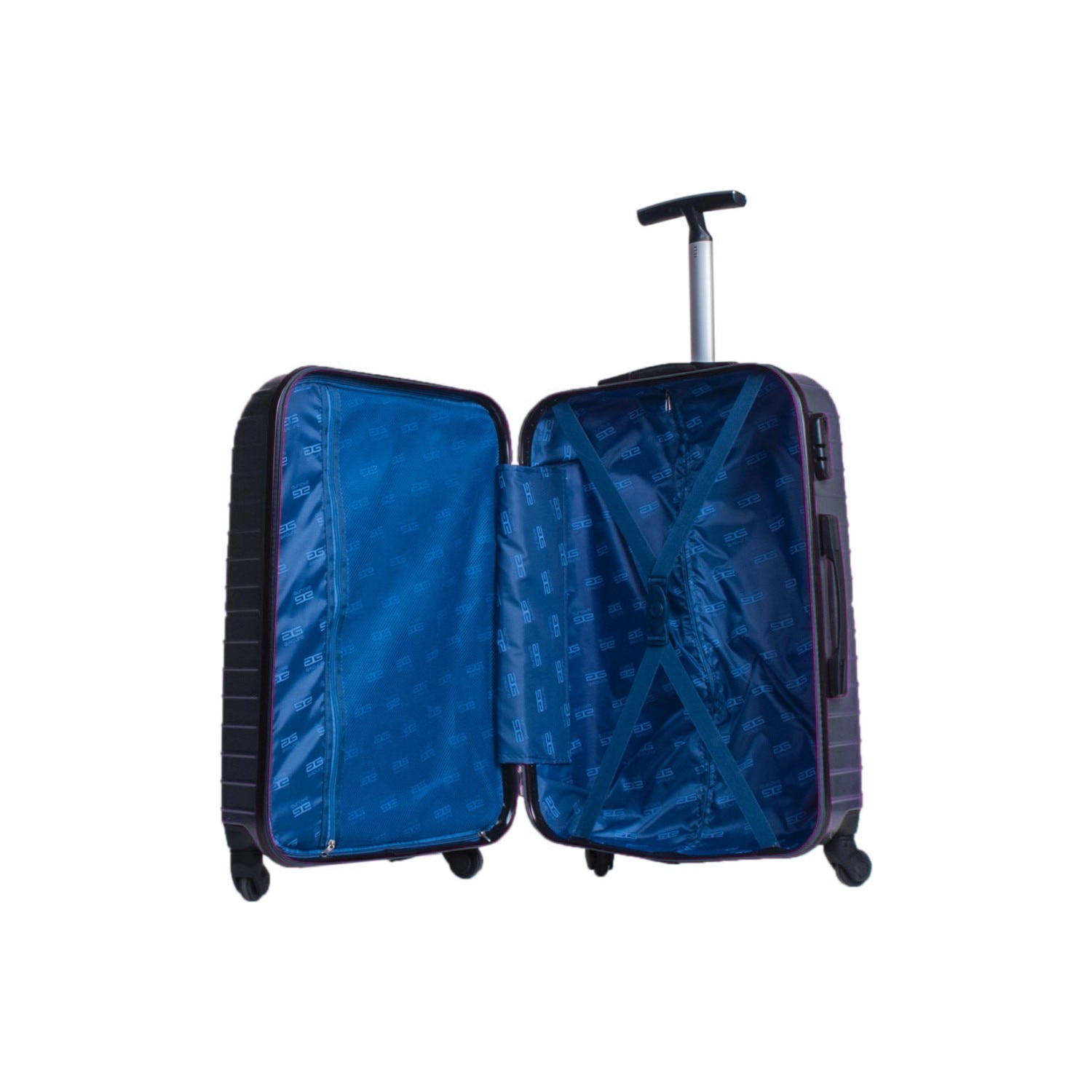 Set 3 trolere Ground Amor Plus, Navy, 55/65/76 cm - eMAG.ro
