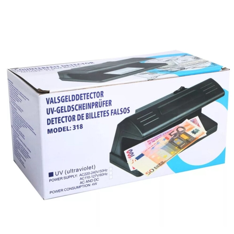Aparat detectare bancnote false, raze Uv - eMAG.ro