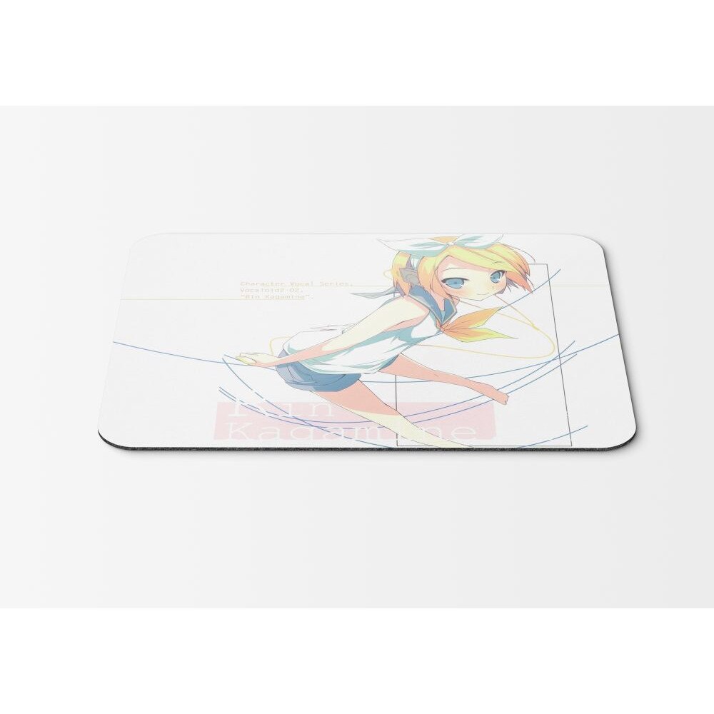 Mouse Pad Happy Rin Kagamine In Vocaloid - 21.5 X 27 X 0.3cm - eMAG.ro