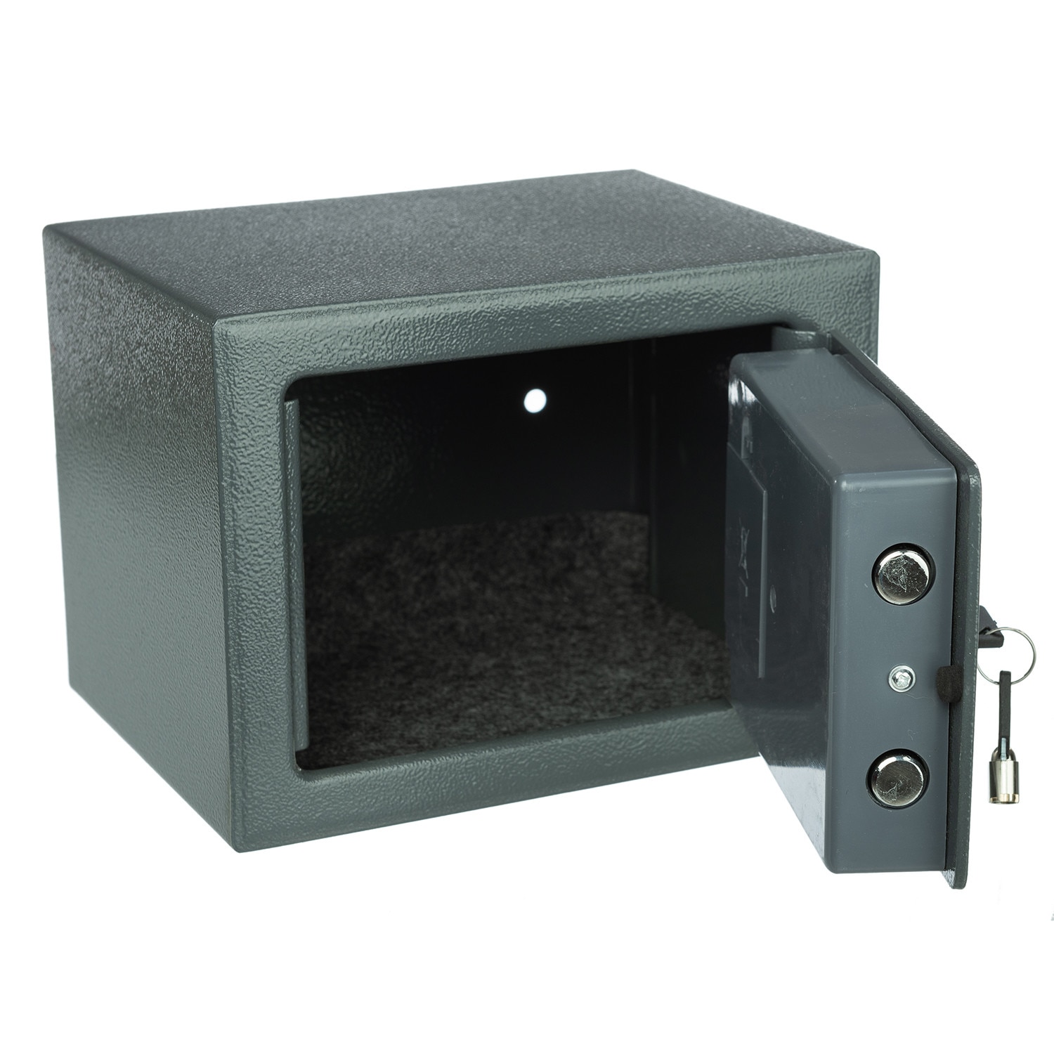 Seif Metalic cu Cifru Electronic si Cheie 17E-7016, Casa de Bani, Cutie ...