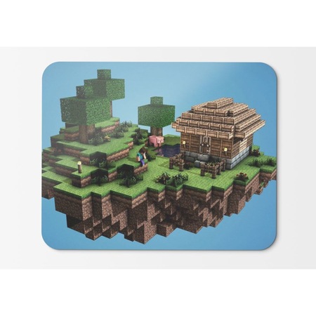 Mouse Pad Minecraft House - 21.5 X 27 X 0.3cm - eMAG.ro
