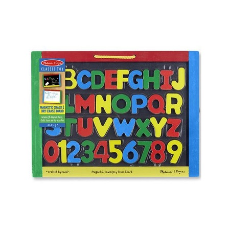 Tabla de scris si desen, Lemn, Cu litere magnetice, Multicolor - eMAG.ro