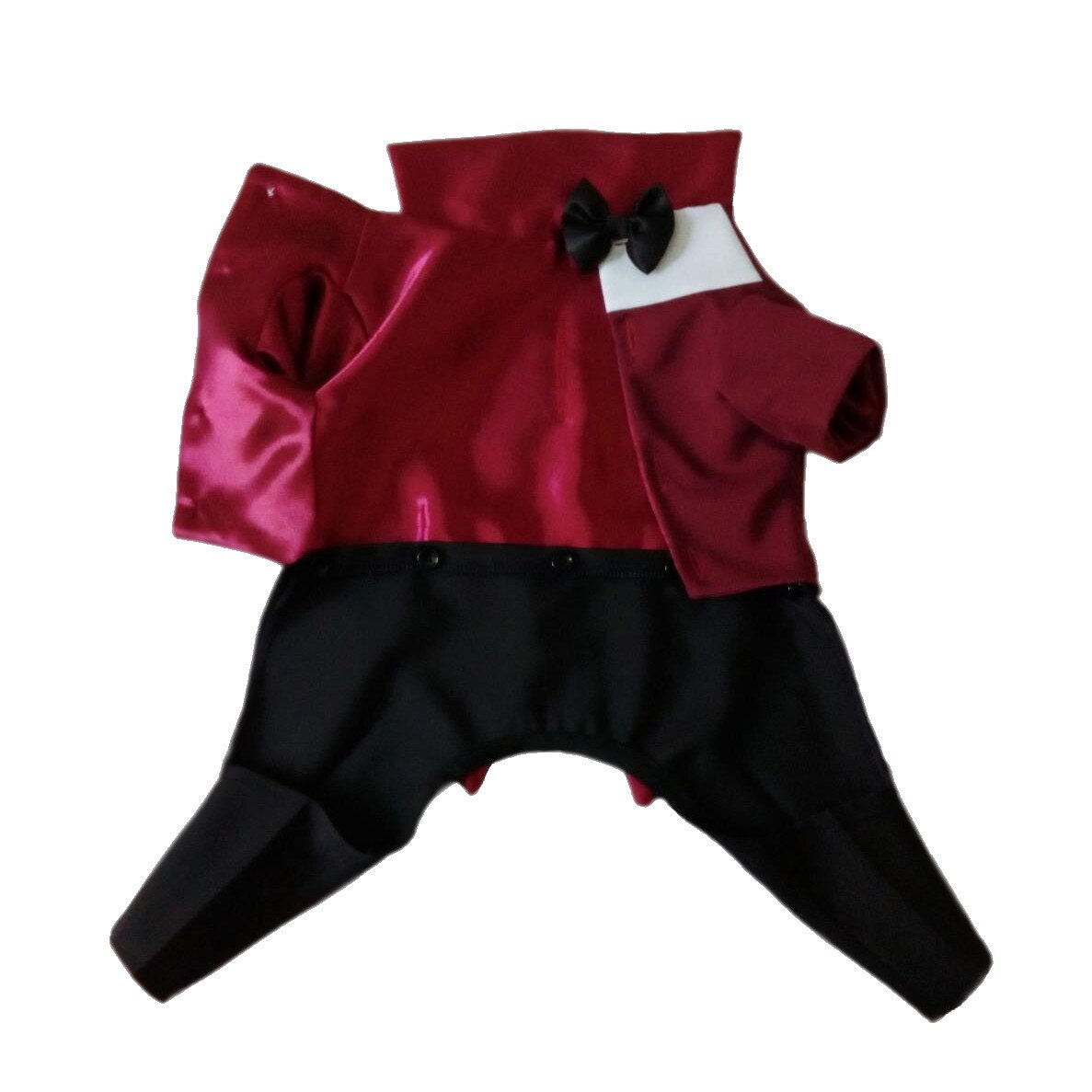 Costum frac caine, Peta's, bordo 29-31 cm - eMAG.ro
