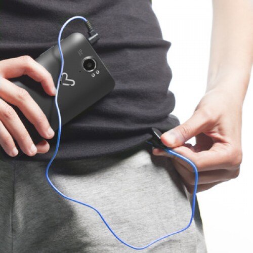 Casti Energy Sistem Running Two, Neon Blue - eMAG.ro