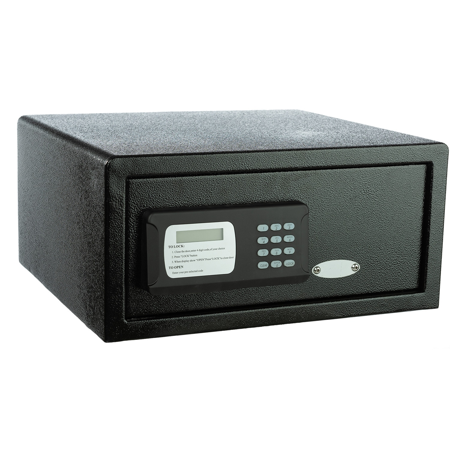 Set Seif Metalic cu Cifru Electronic si Cheie EMG372C-5, pentru Acte ...