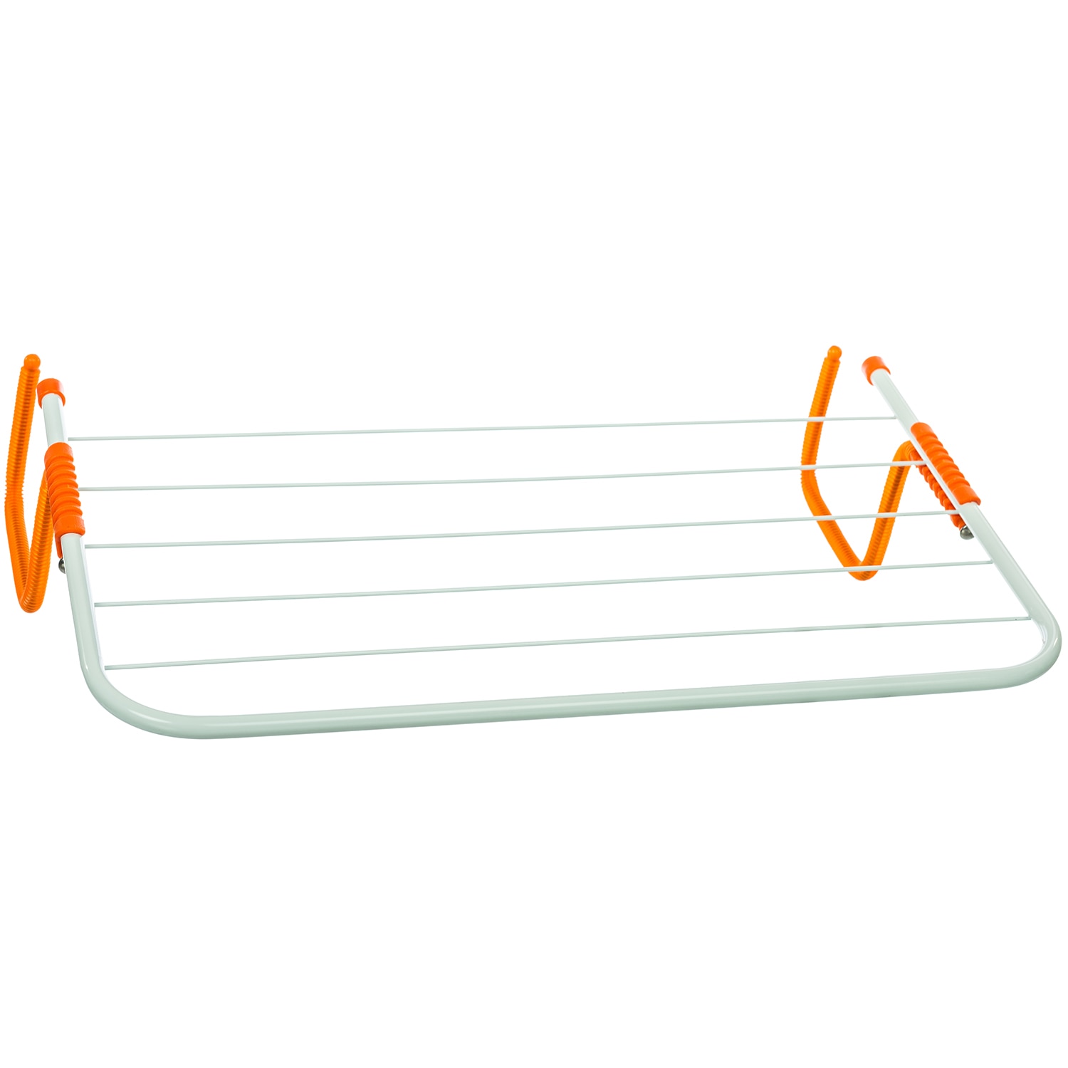 Uscator Rufe Portabil pentru Calorifer, Alb cu Portocaliu - eMAG.ro