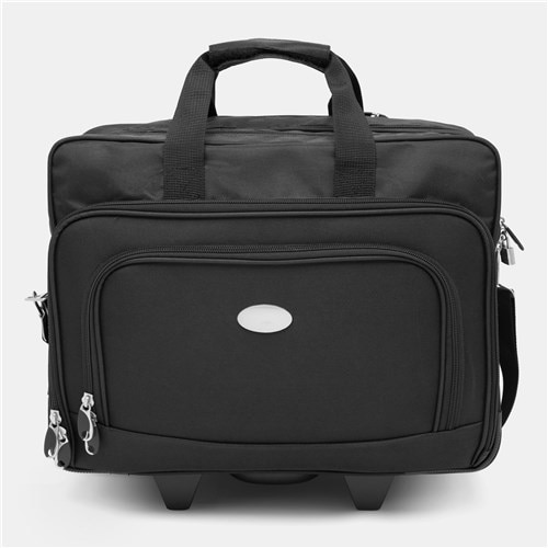 Geanta troler Weser Manager, pilot, eleganta, 44 x 33 x 22 cm - eMAG.ro