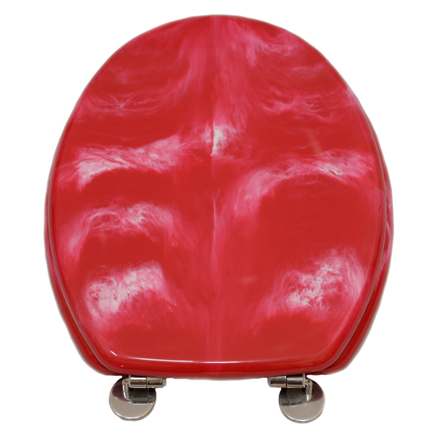 Capac WC Marmo Rosu Universal cu Balamale inox - eMAG.ro