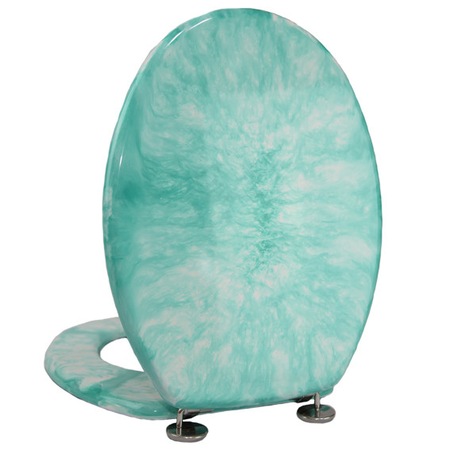 Capac WC Marmo Verde Universal cu Balamale inox - eMAG.ro