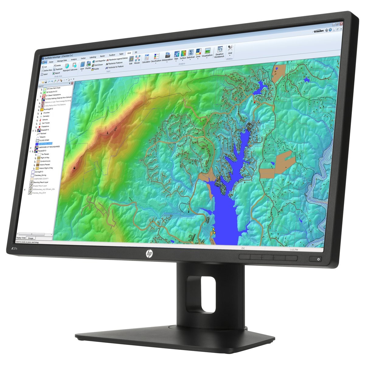 Monitor LED HP Z27, 27inch, 4K-3840 x 2160, 60 Hz - eMAG.ro