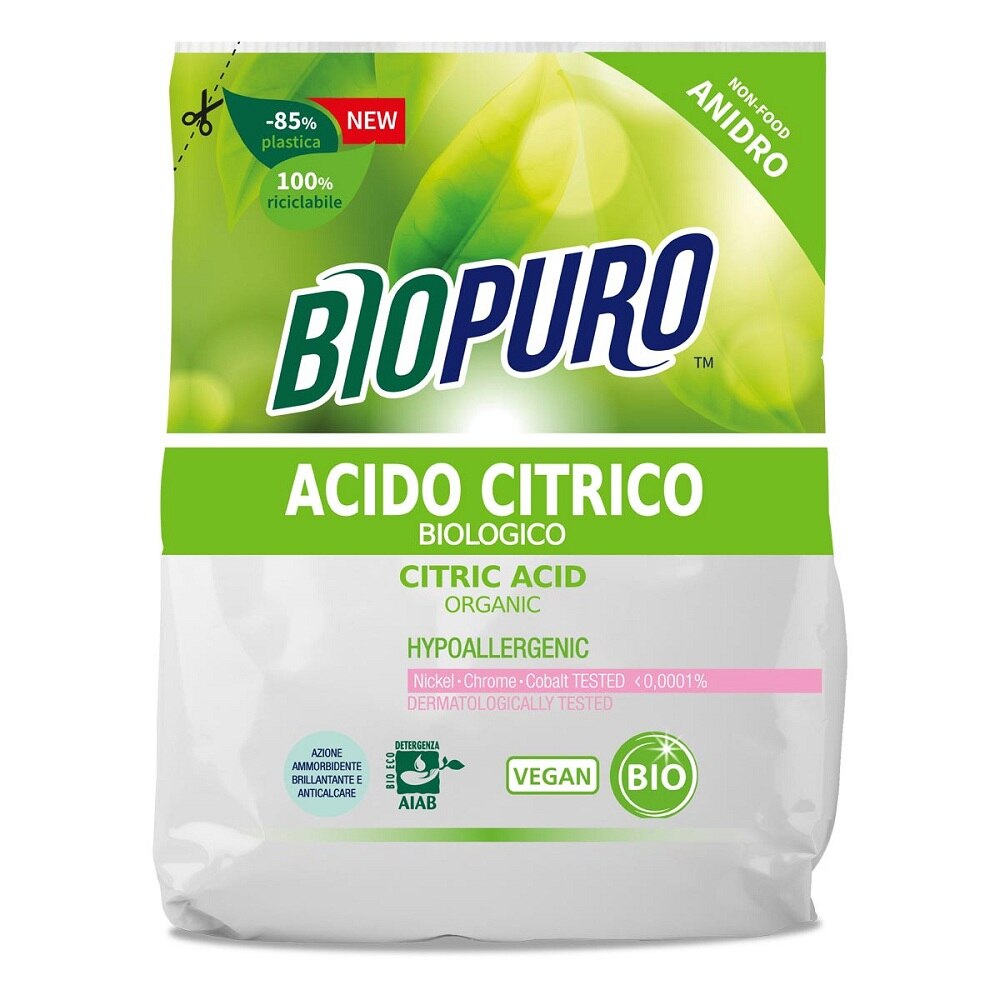 Acid citric pentru menaj 450g Biopuro - eMAG.ro