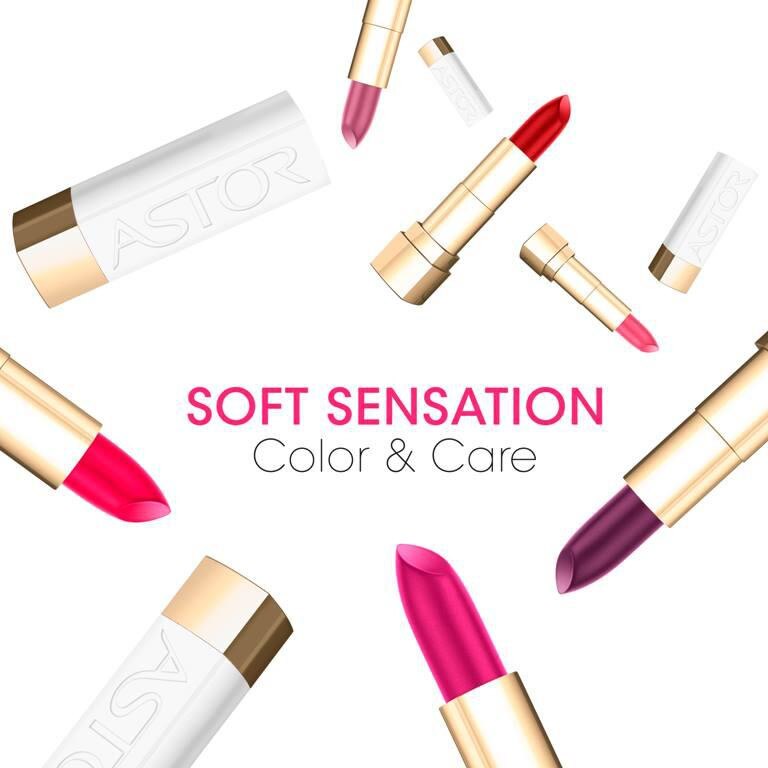 Ruj Astor Soft Sensation Vitamine & Collagen - 202 Rose Paradise Roz ...